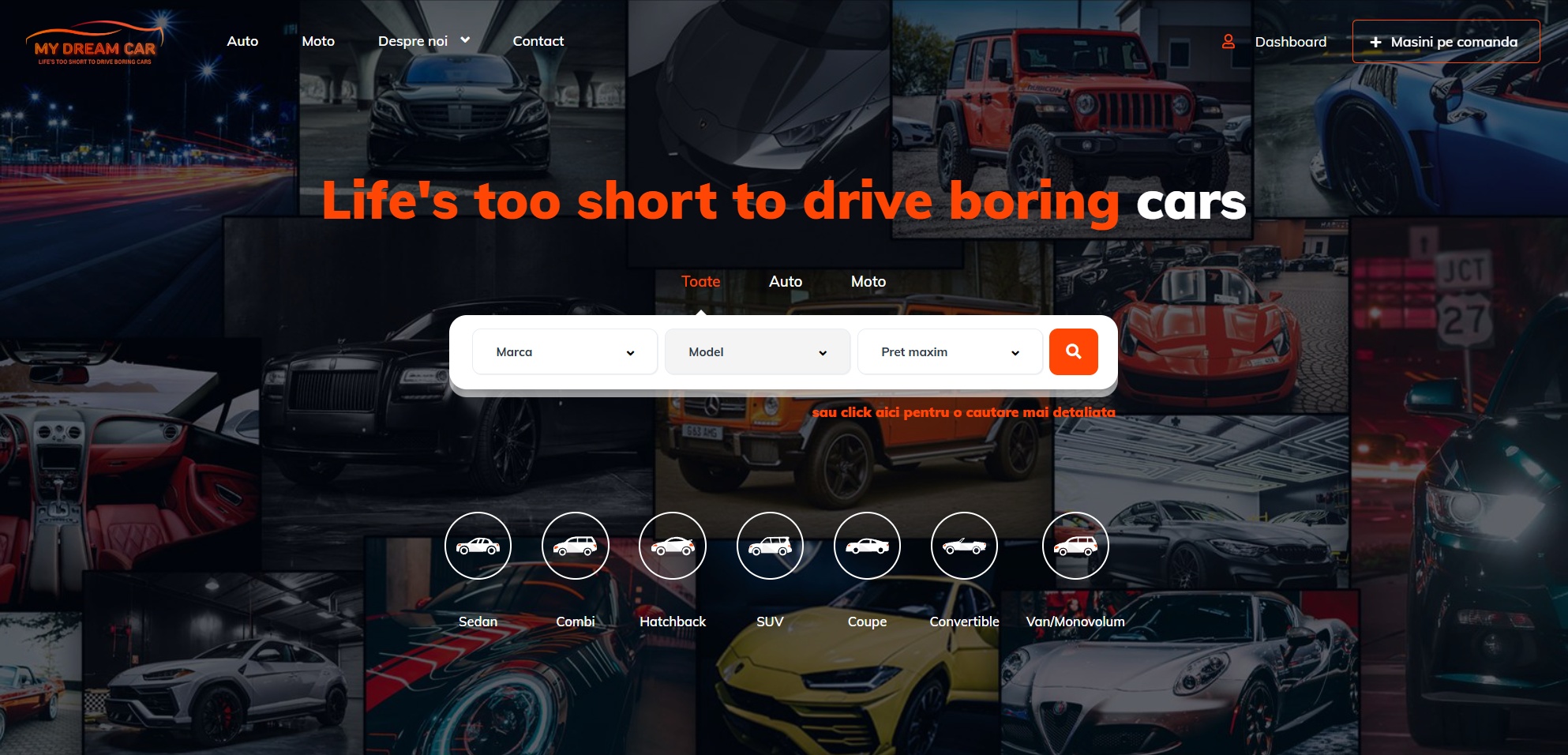Masini pe comanda - MyDreamCar.ro